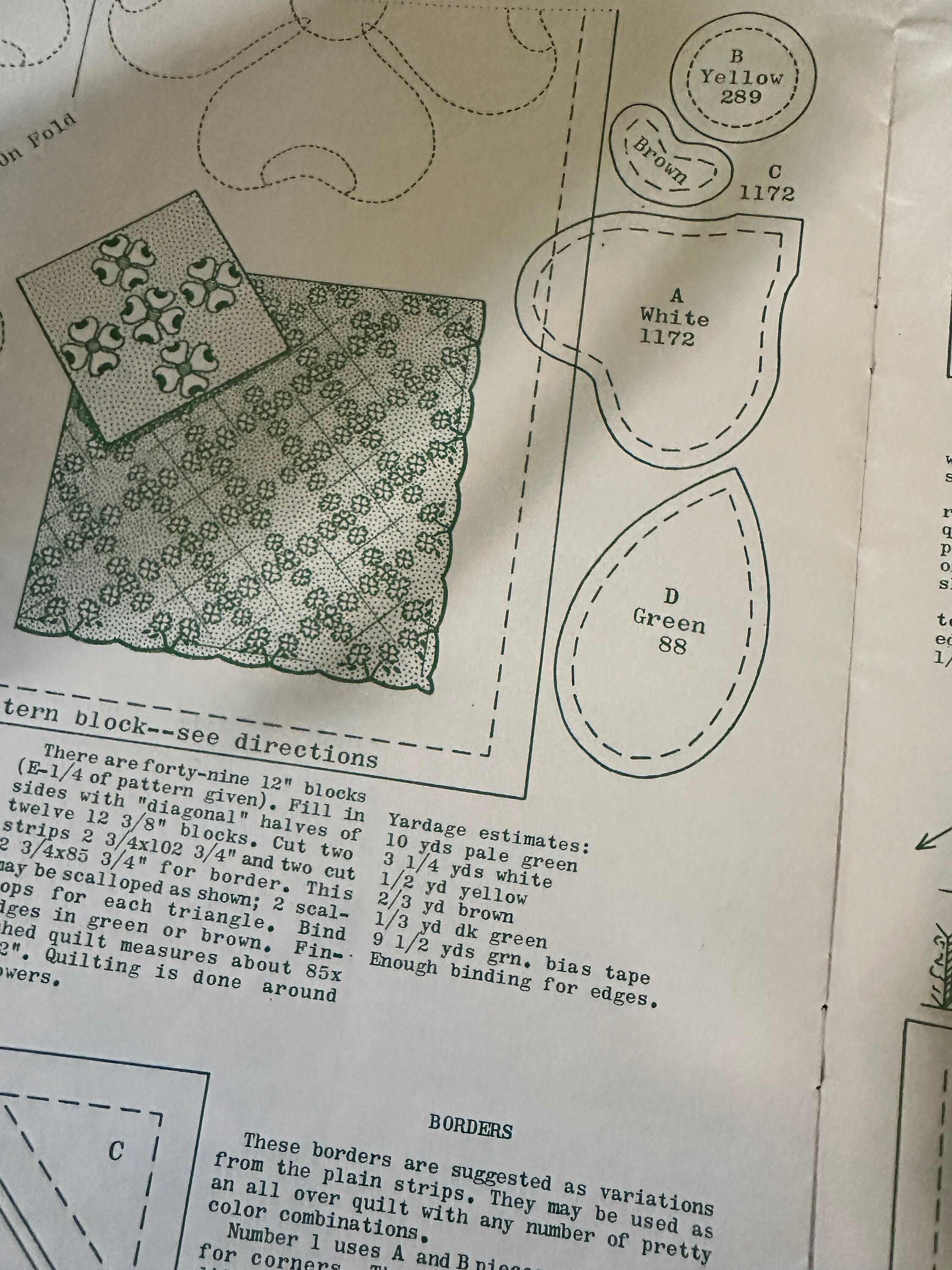 Aunt Martha's Quilts Vintage 14 Patterns Digital Download - Etsy