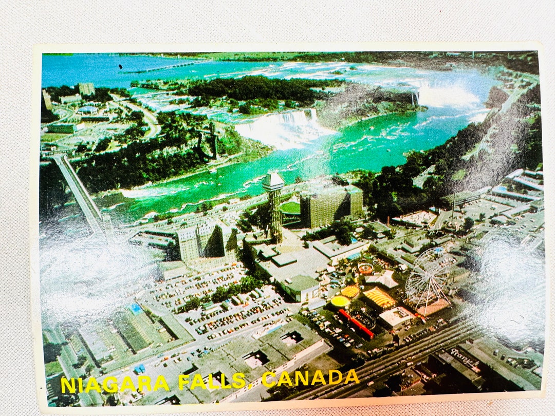 Vintage 70s Niagara Falls Maple Leaf Village Post Card - Etsy