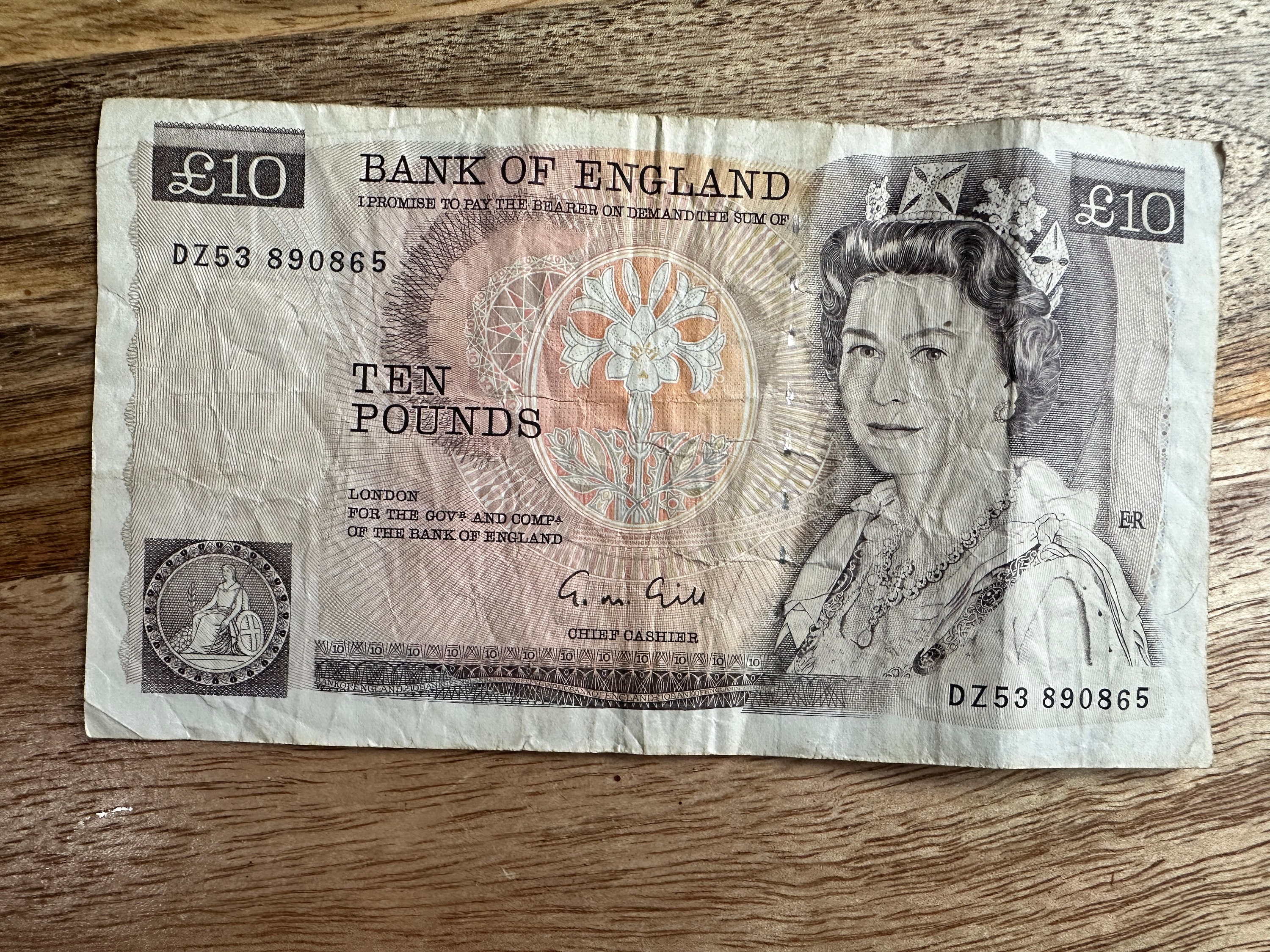 Bank of England Ten Pound Note With Florence Nightingale 1980s - Etsy