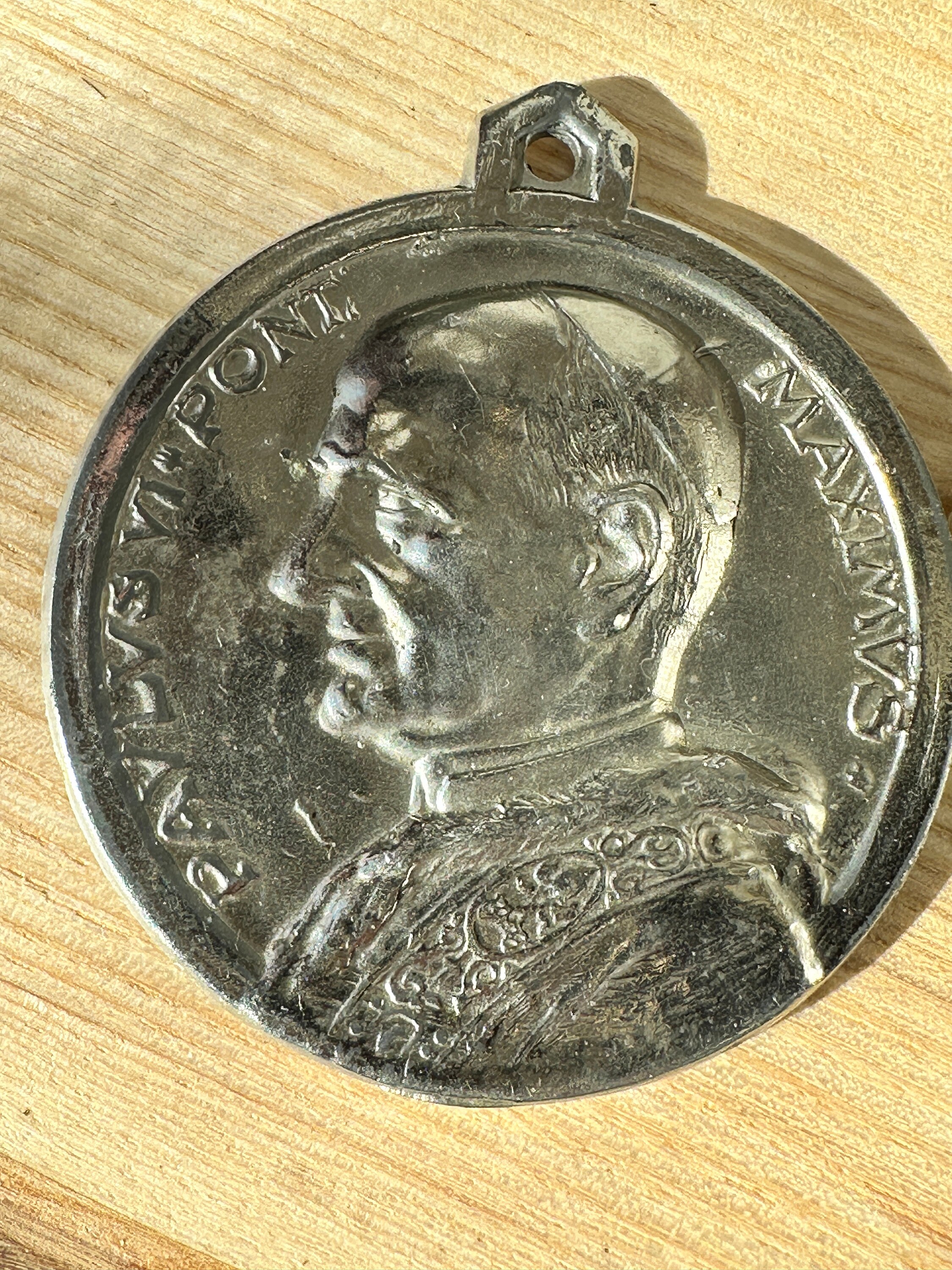 1966 Pope Paulus VI Medallion Czestochowa 966 Anniversary Pendant - Etsy