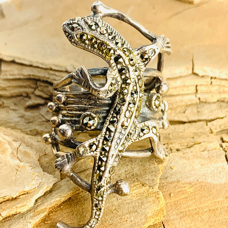 Lizard Ring - Etsy