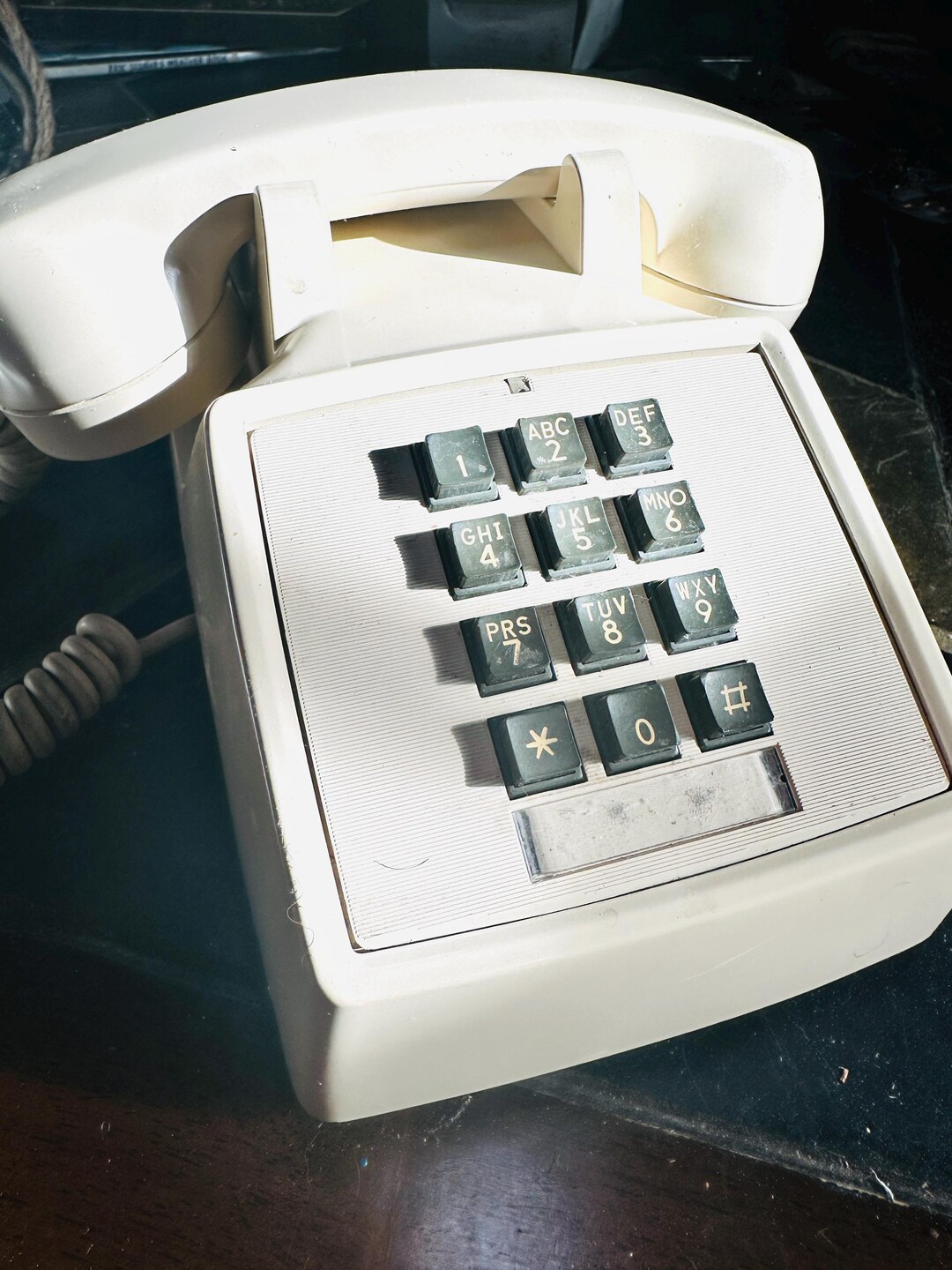 Vintage Northern Telecom Cream Push Button Phone - Etsy