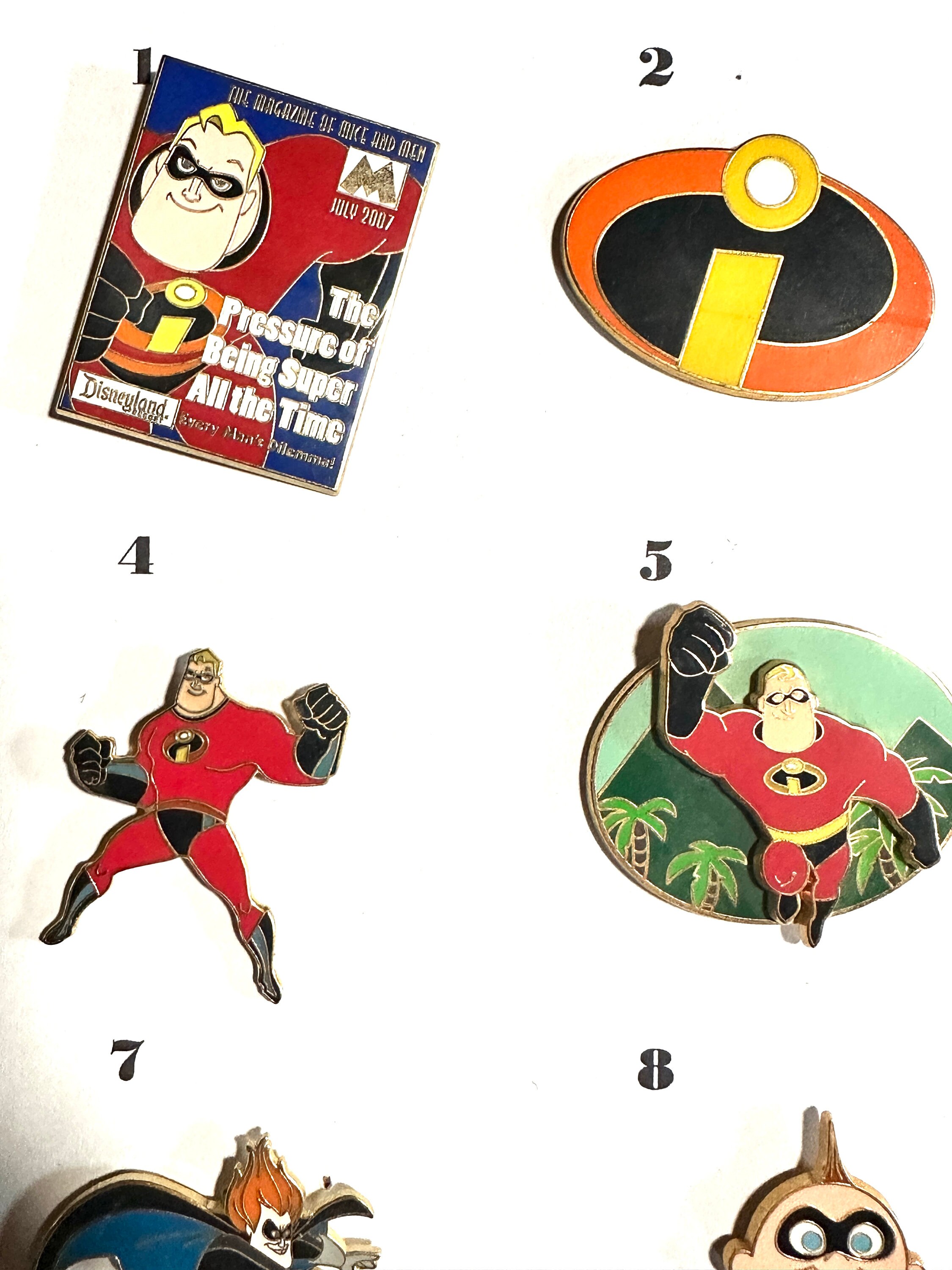 Disney the Incredibles Pins for Trading Make Into Jewelry or Needle ...