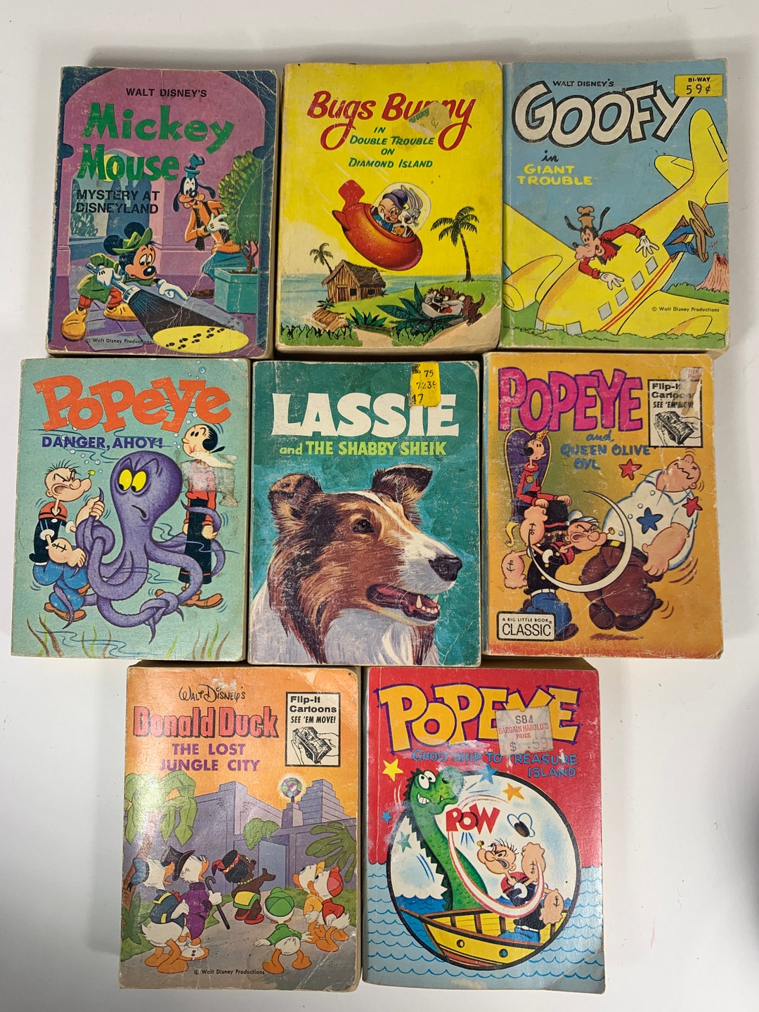 Vintage Big Little Books - Fun Little Books With Lots of Drawings - Etsy