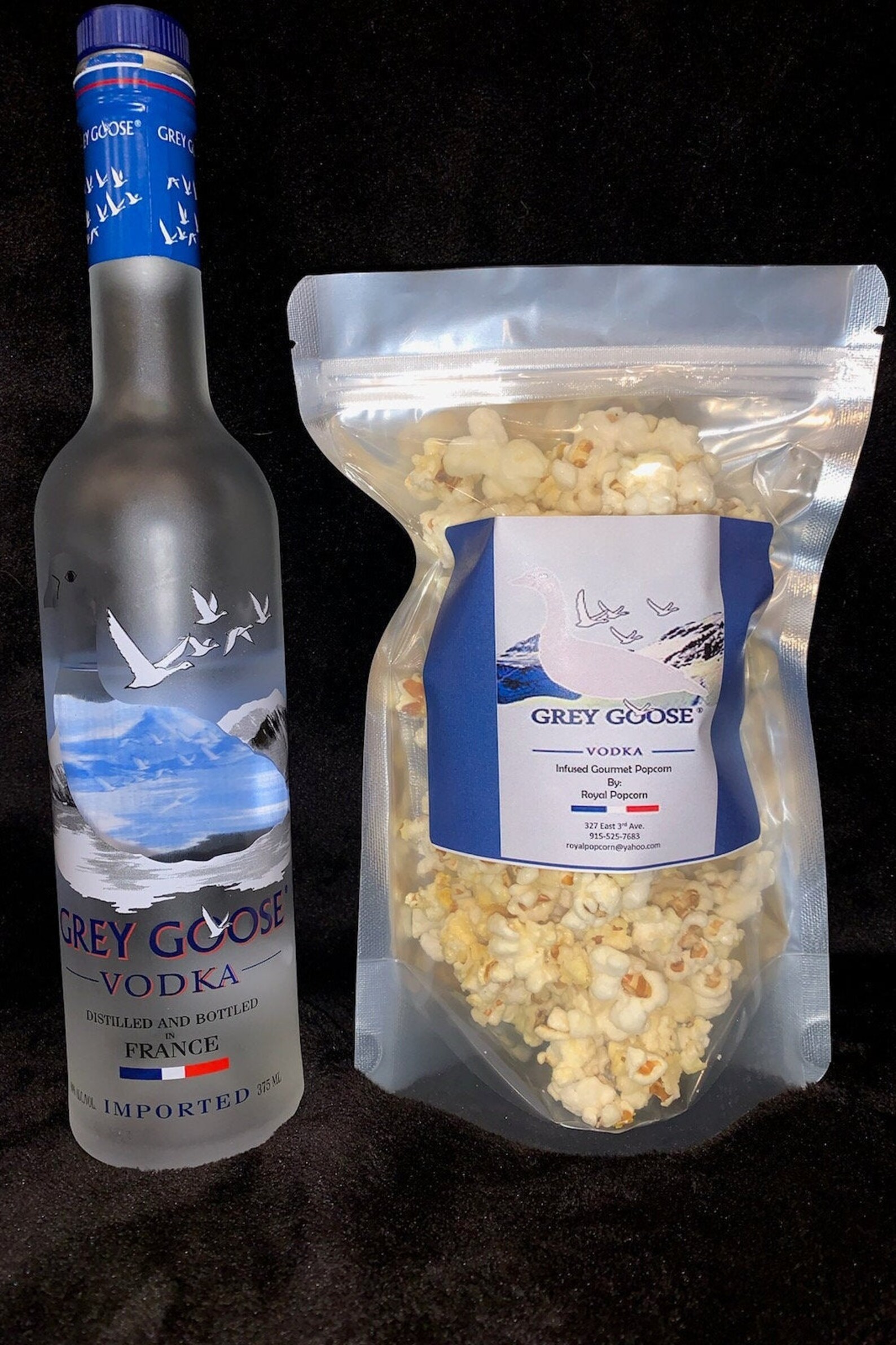 Liquor Infused Popcorn Grey Goose - Etsy