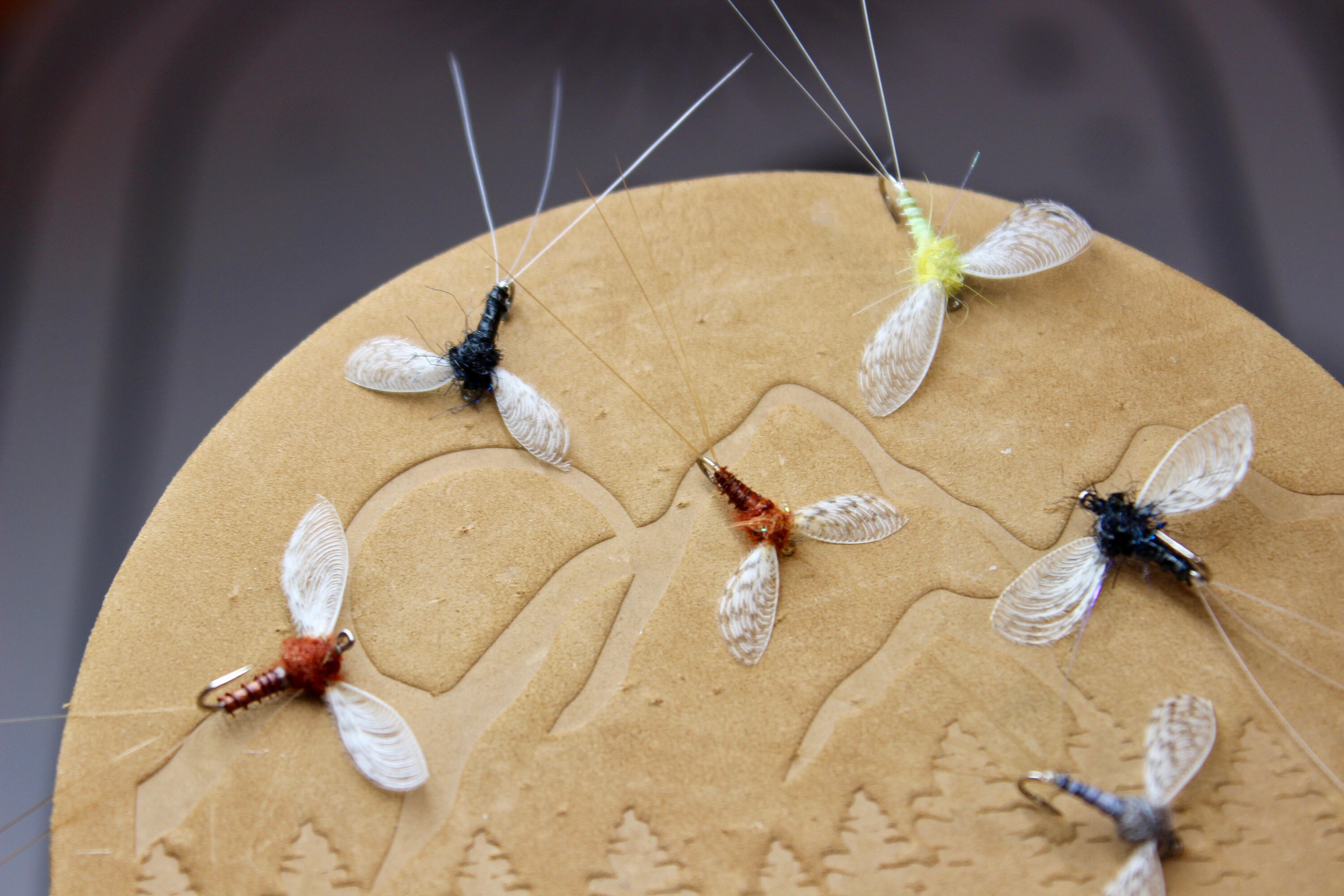 Wally Wing Mayfly SPINNER Dry Fly - Etsy