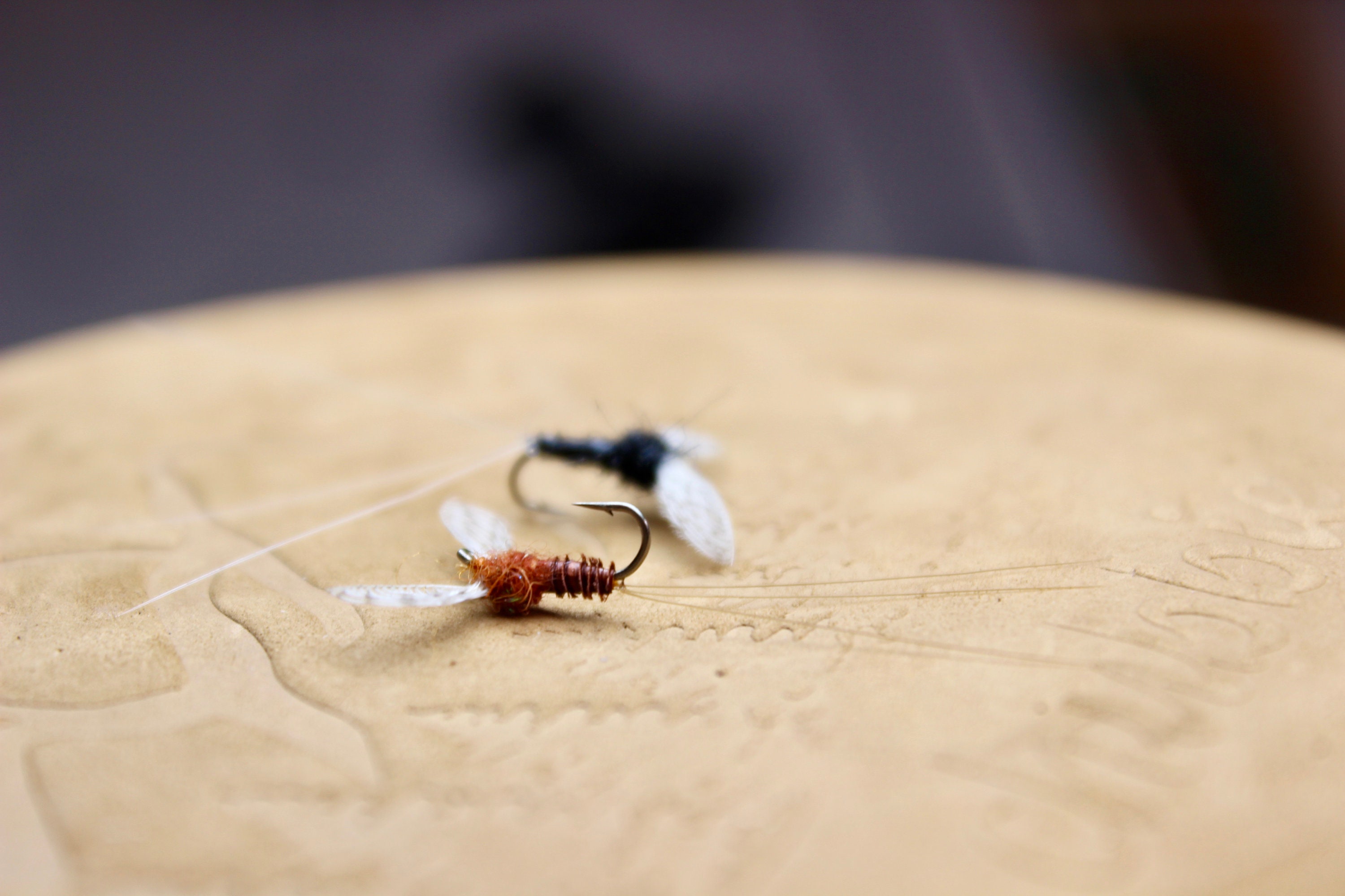 Wally Wing Mayfly SPINNER Dry Fly - Etsy