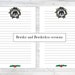 A5 Printable Holiday Raccoon Digital Paper, Instant Download Stationary ...