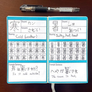 Printable Mini Kana Practice Sheets, Pocket Size, Perfect for Kanji ...