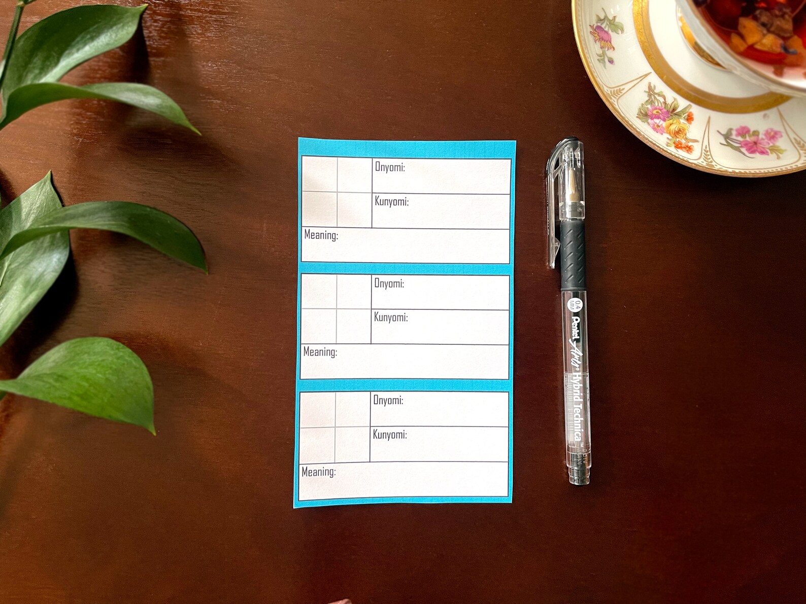 Printable Mini Kana Practice Sheets, Pocket Size, Perfect for Kanji ...