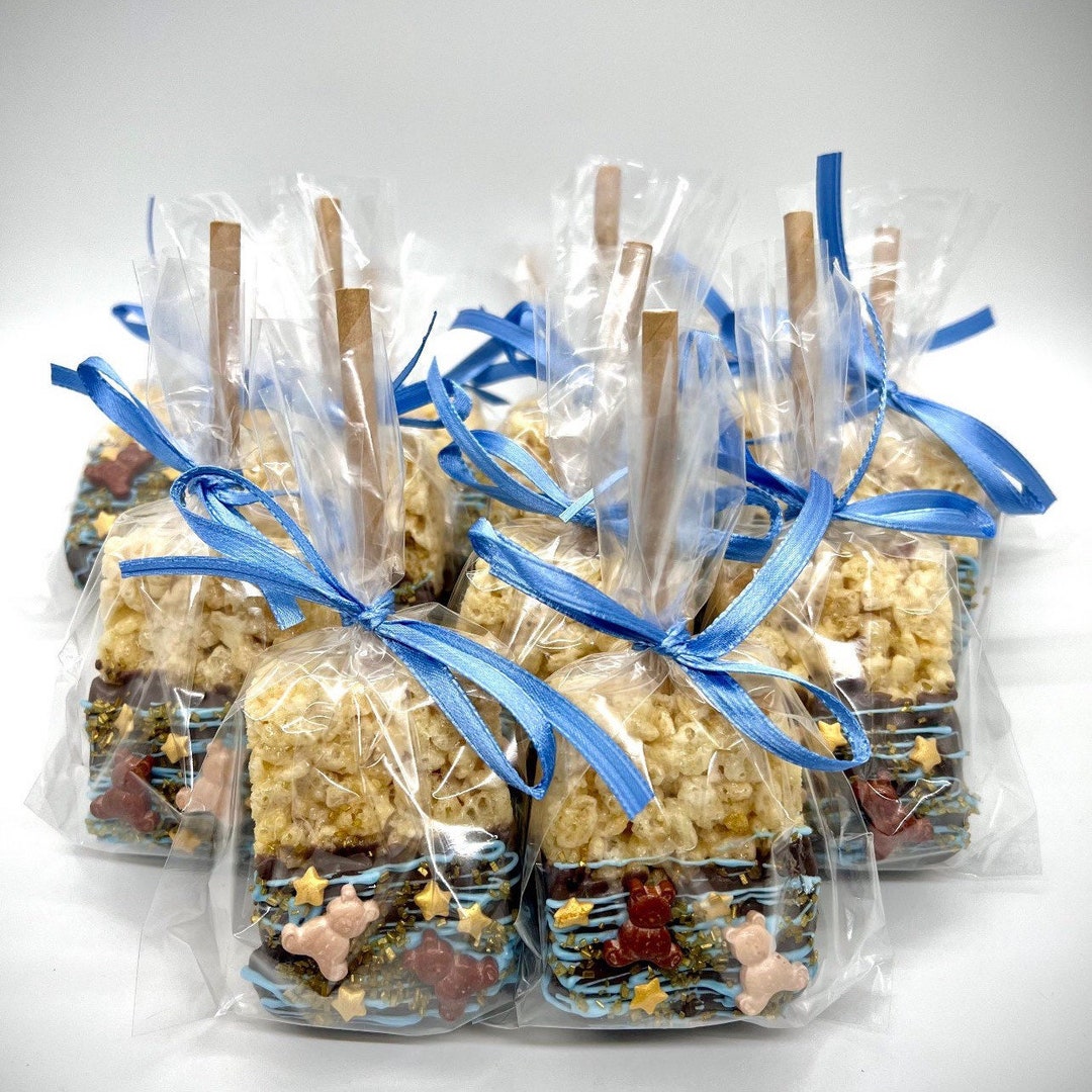 Teddy Bear Themed Rice Krispy Treats 1 Dozen - Etsy