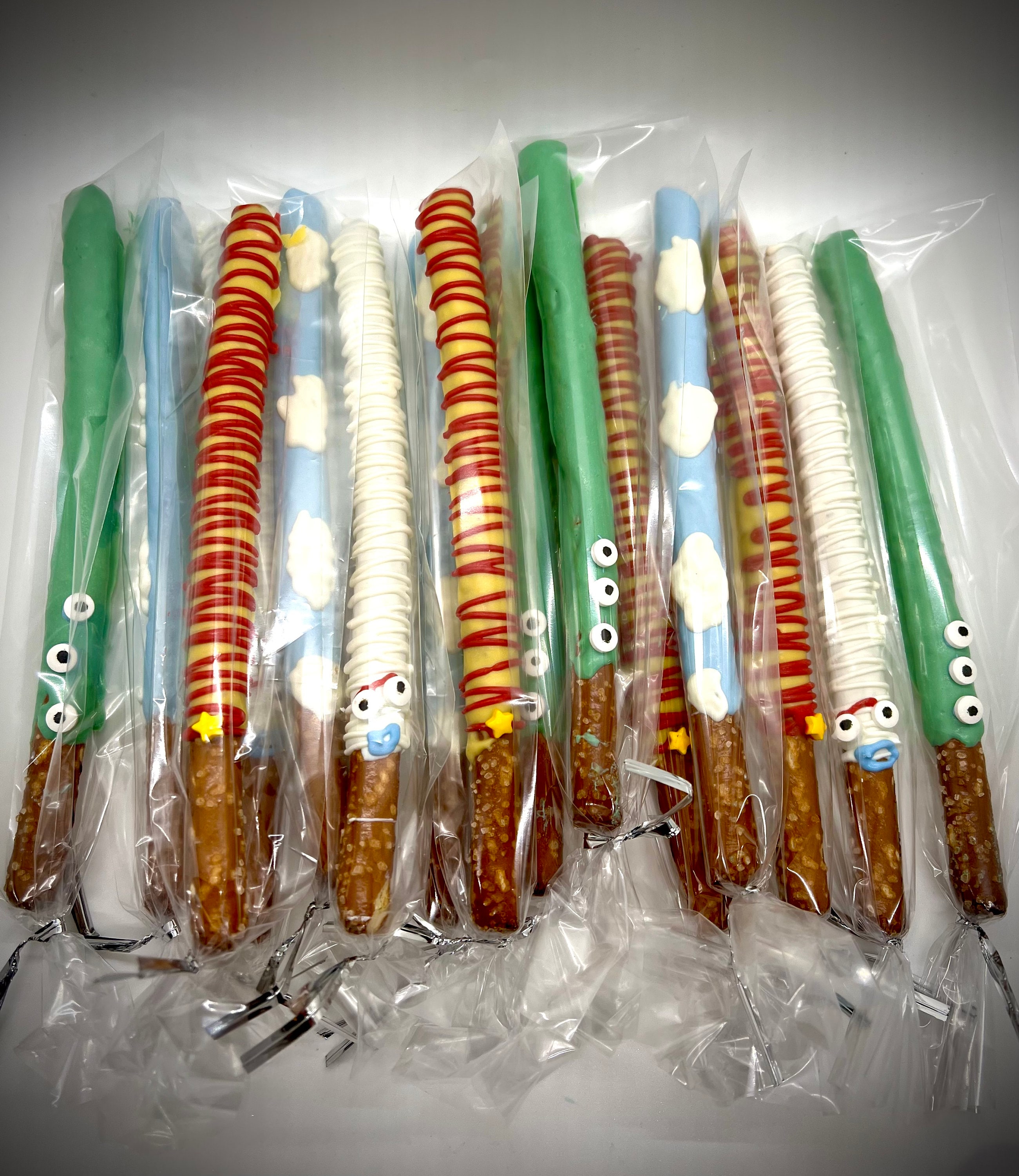 Toy Story Themed Pretzel Rods 1 Dozen - Etsy