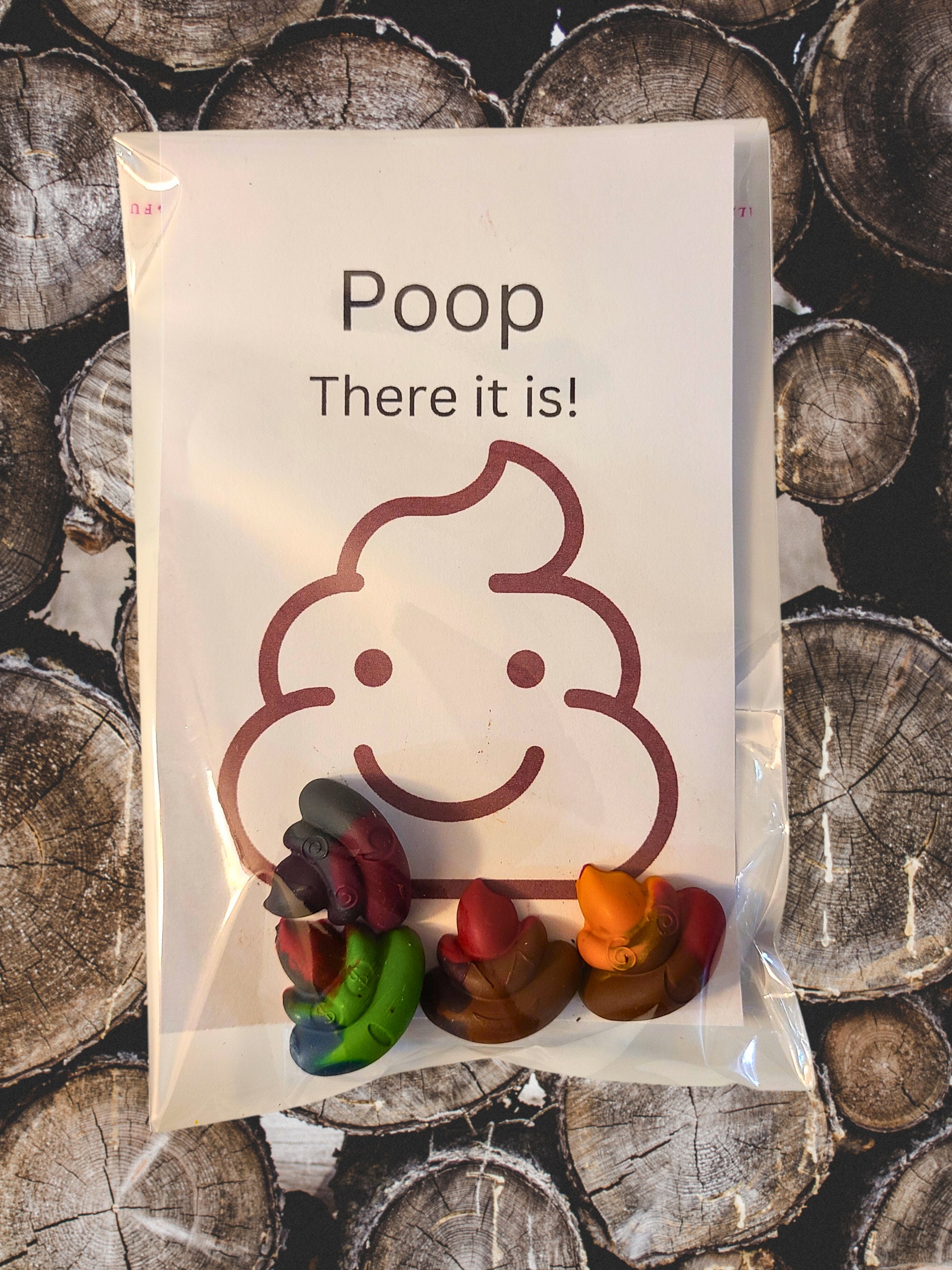 Poop Emoji Crayons: Set of 4 With Mini Coloring Page - Etsy