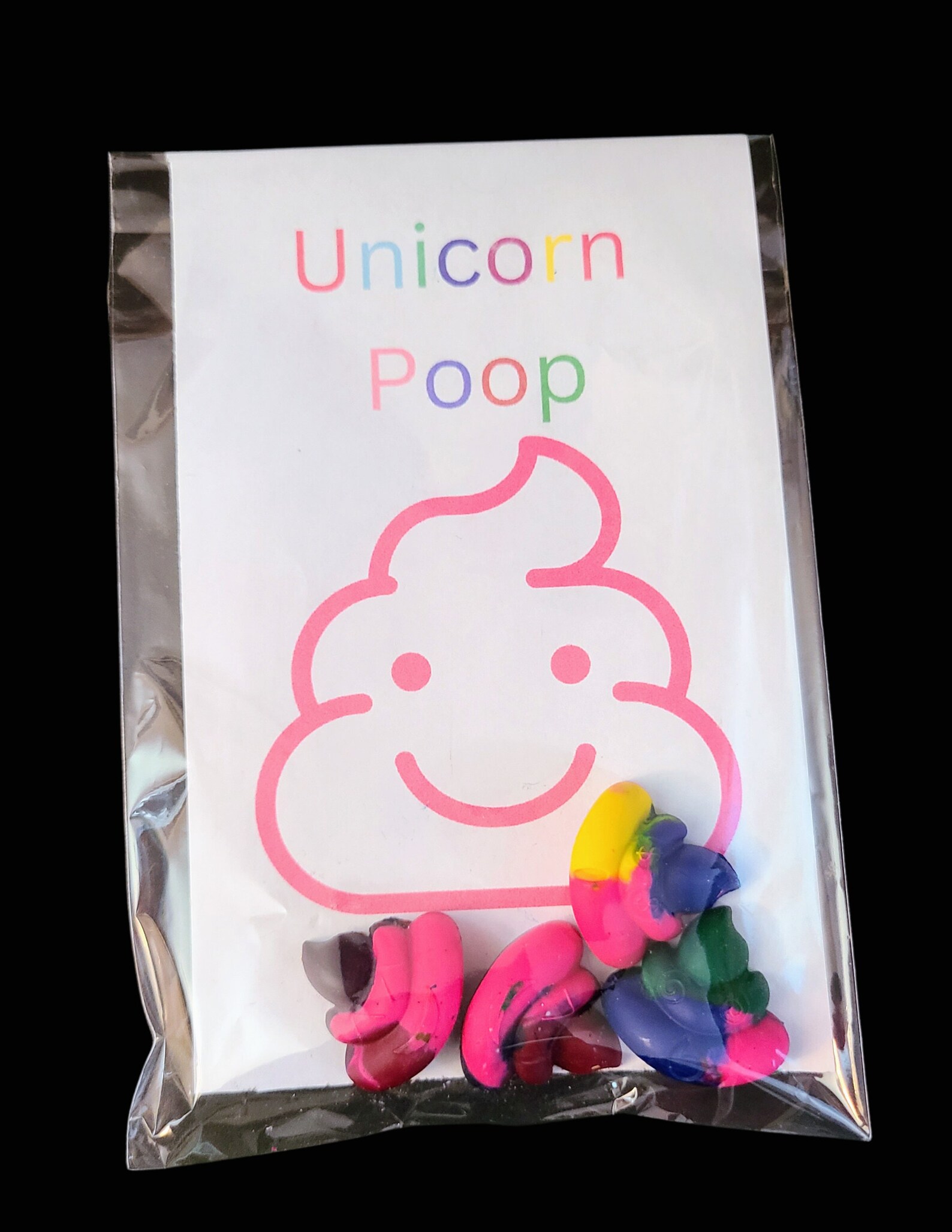Unicorn Poop Crayons: Mini Coloring Page Set, Funny Party Favors - Etsy