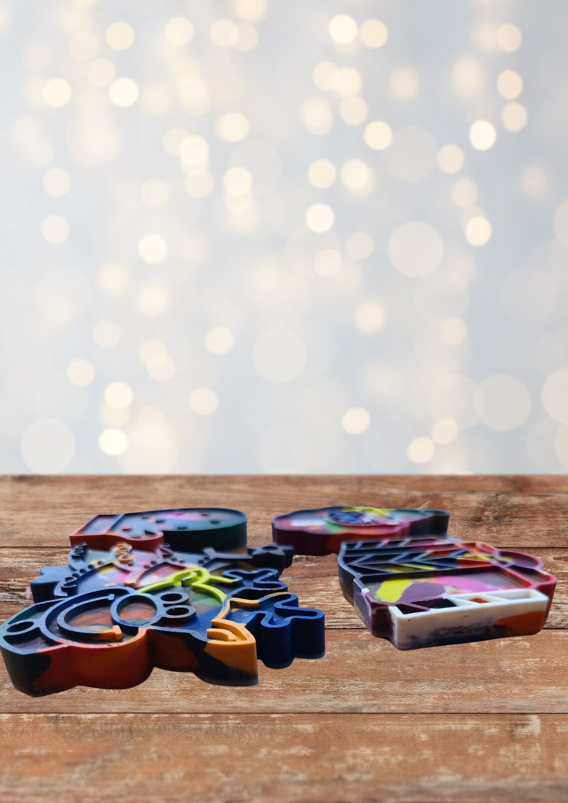 Christmas Tree Crayon: Jumbo Recycled Crayon, Kids Stocking Stuffer - Etsy