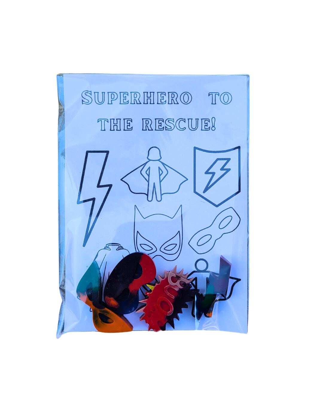 Superhero Crayons, Superhero Party Favors, Superhero Valentines, School ...