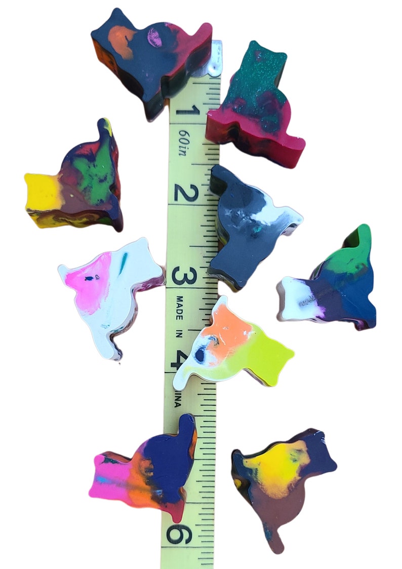 Cat Crayons With Mini Coloring Sheet: Handmade Party Favors - Etsy
