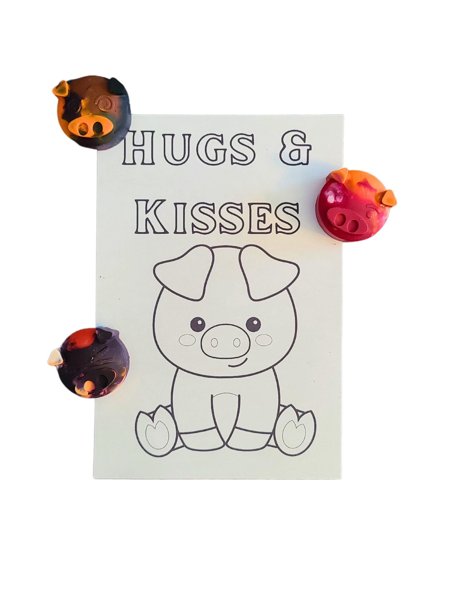 Pig Crayons Party Favors: Recycled Non-toxic Kids Gift Set - Etsy