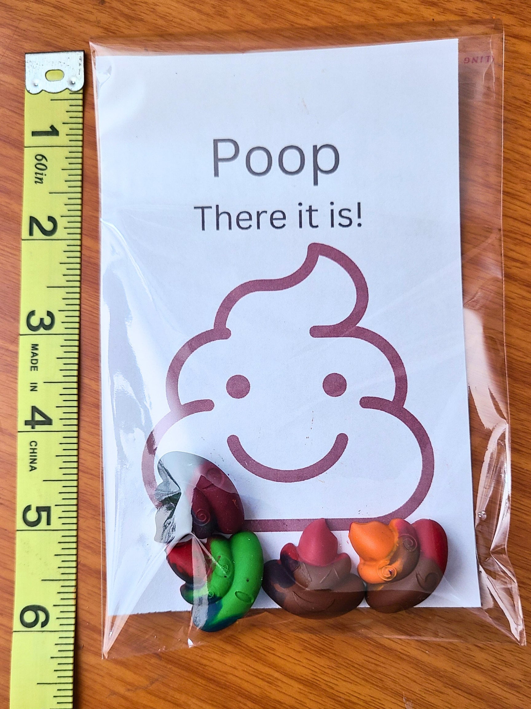 Poop Emoji Crayons: Set of 4 With Mini Coloring Page - Etsy