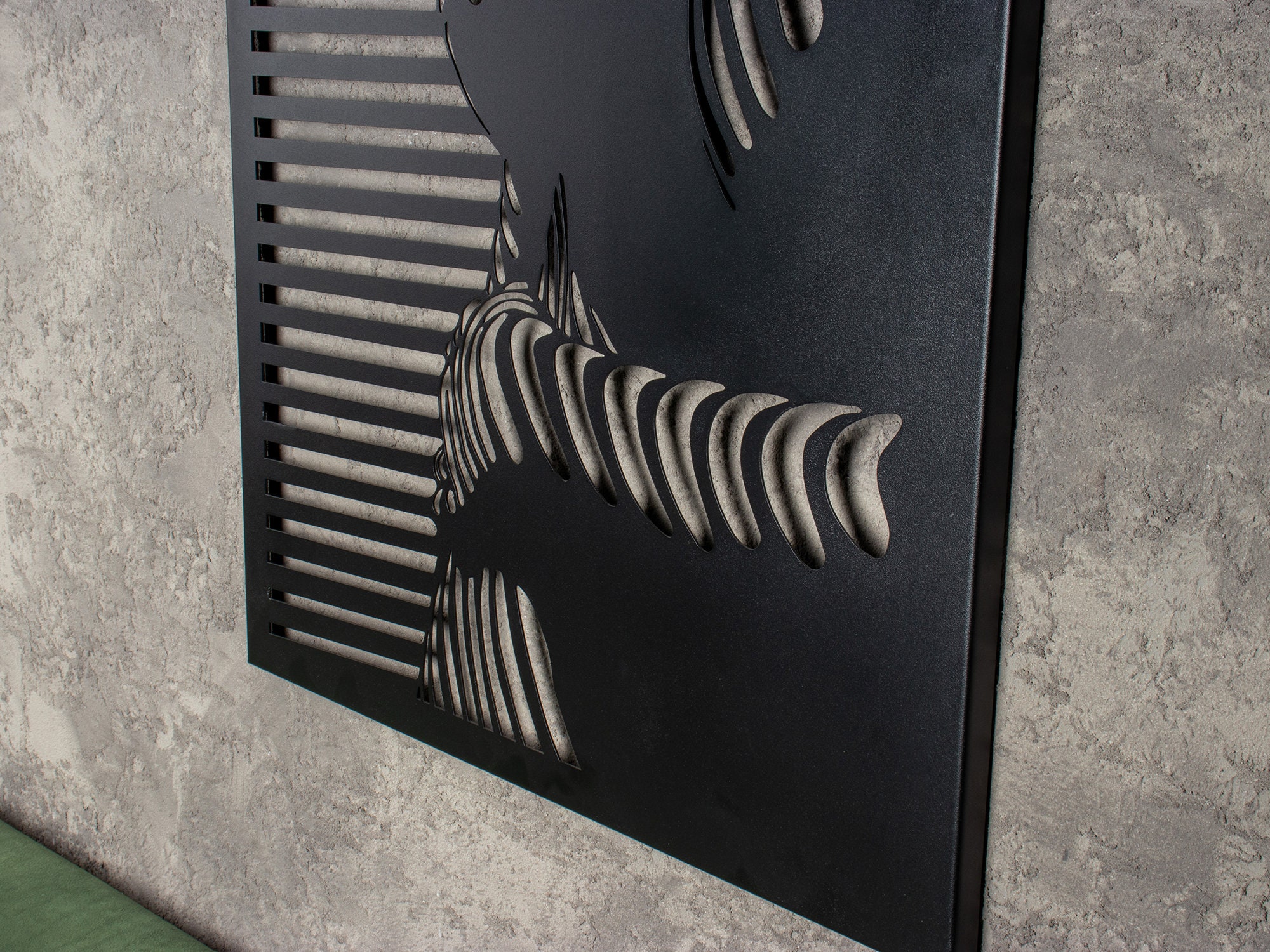 Shadow Words Metal Wall Art