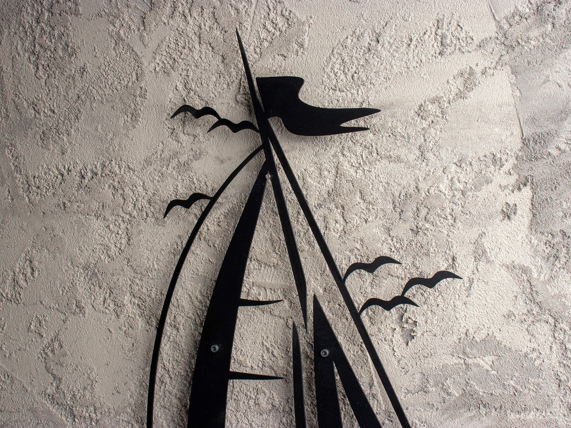 Segelboote Metall Wandkunst, Segelboote Metall Wand dekor, Strand Haus ...