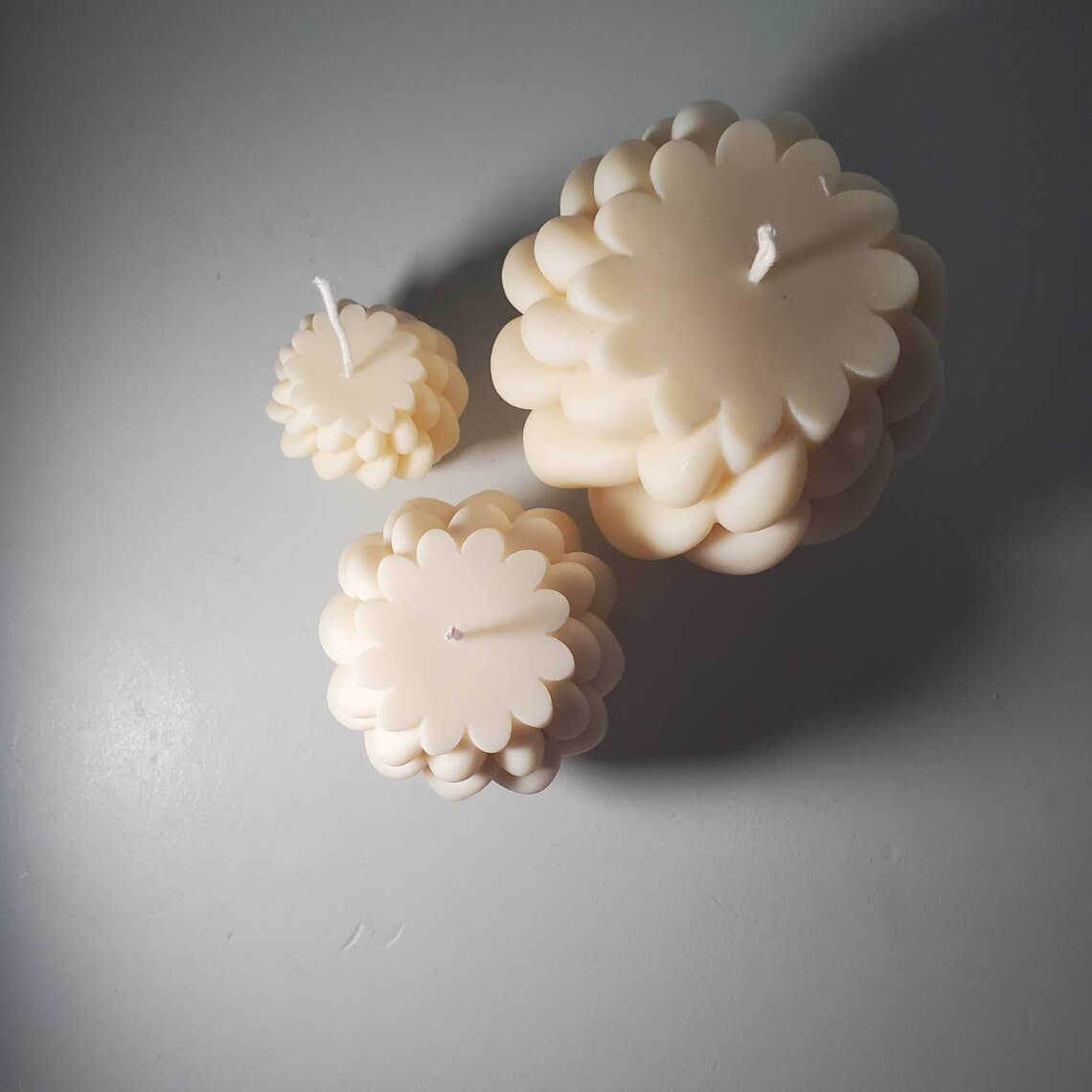 Aesthetic Twirl Raindrop Candle Wavy Candle Geometric Shaped - Etsy