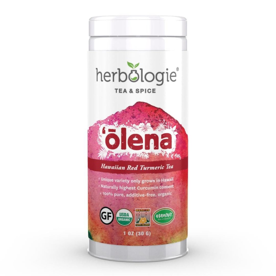 Organic Hawaiian Red Turmeric Tea Chips - ‘ōlena - Etsy