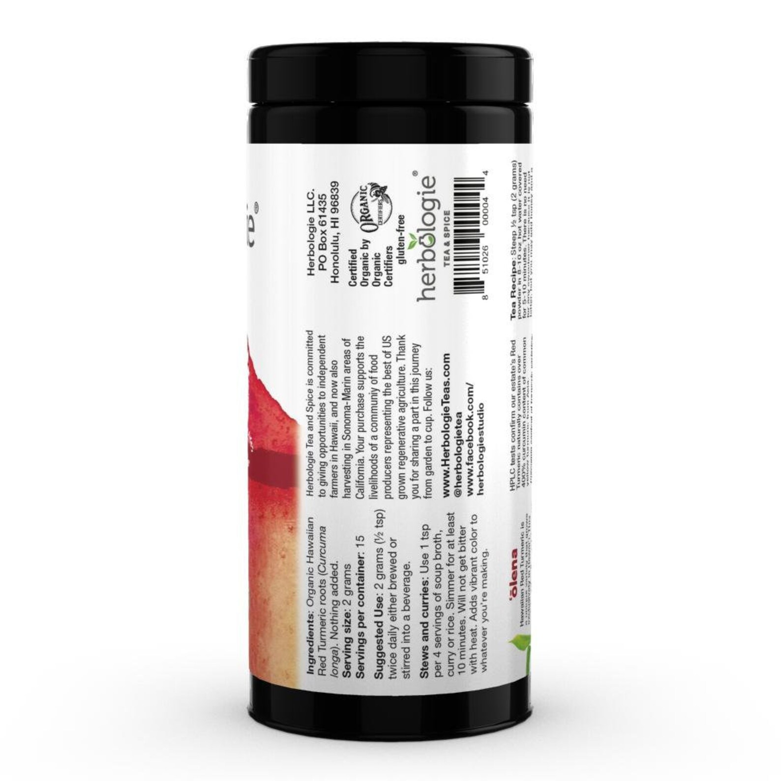 Organic Hawaiian Red Turmeric Powder - Etsy