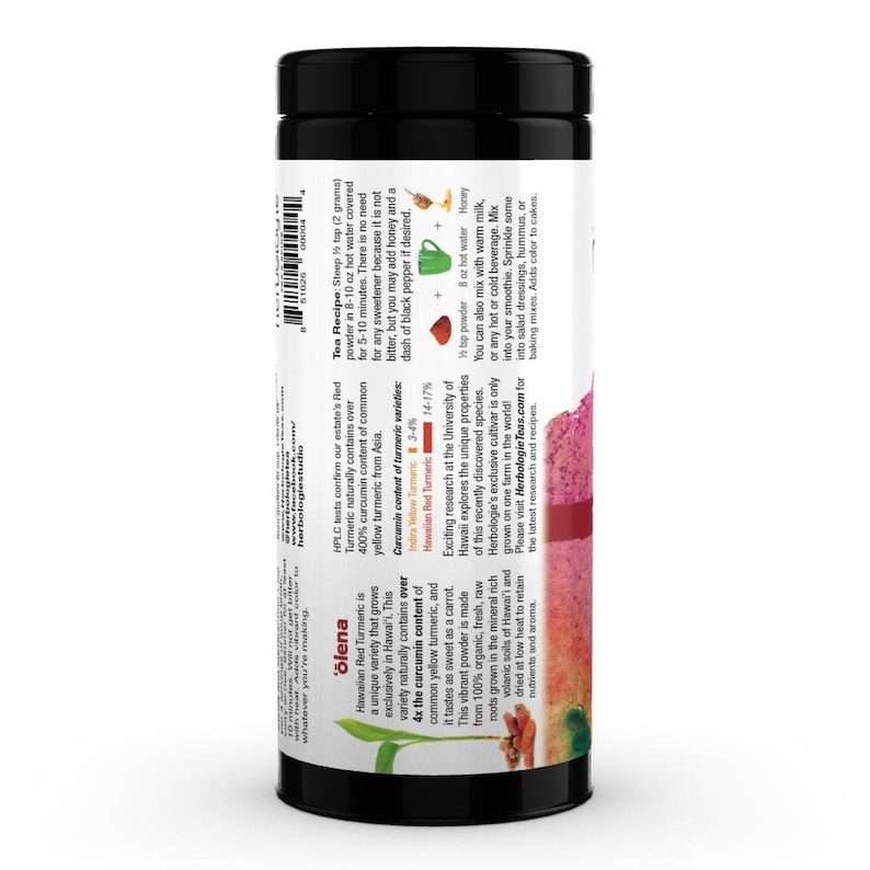 Organic Hawaiian Red Turmeric Powder - Etsy