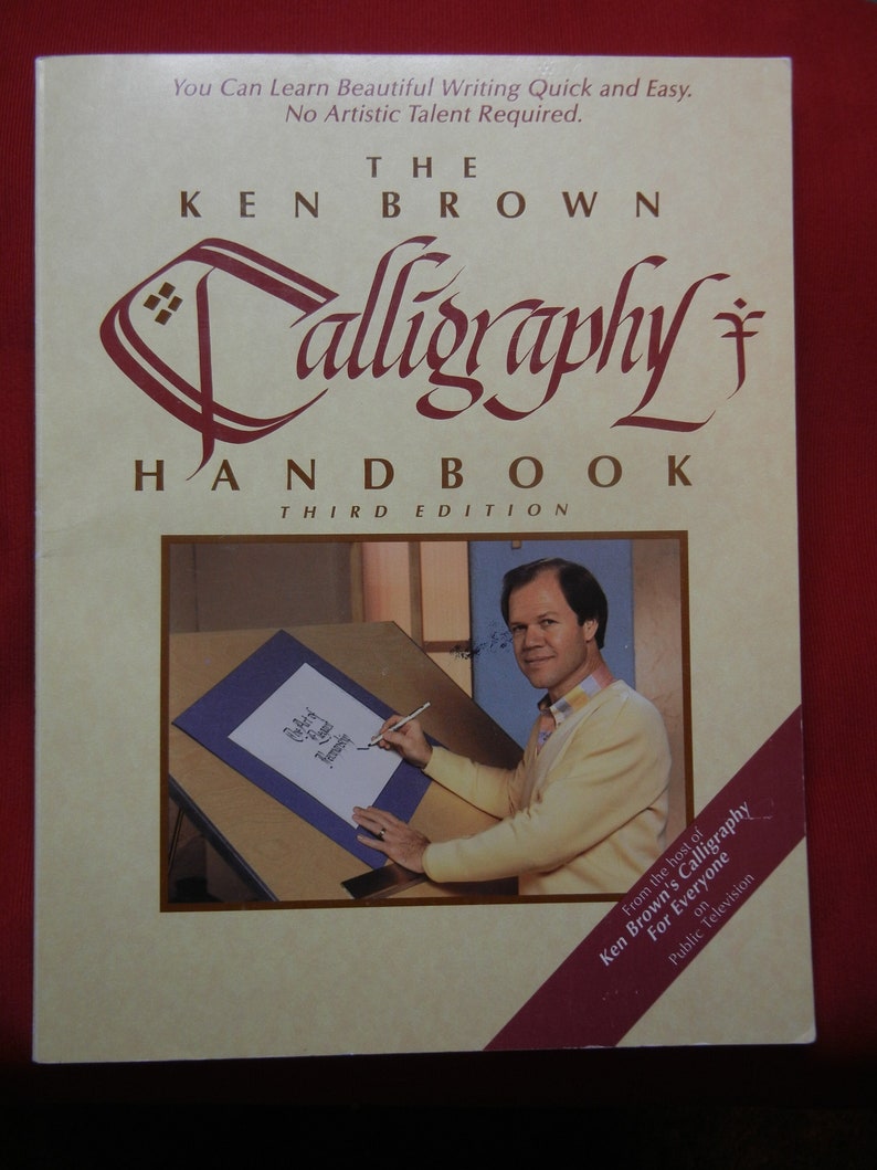 The Ken Brown Calligraphy Handbook 3rd Edition - Etsy