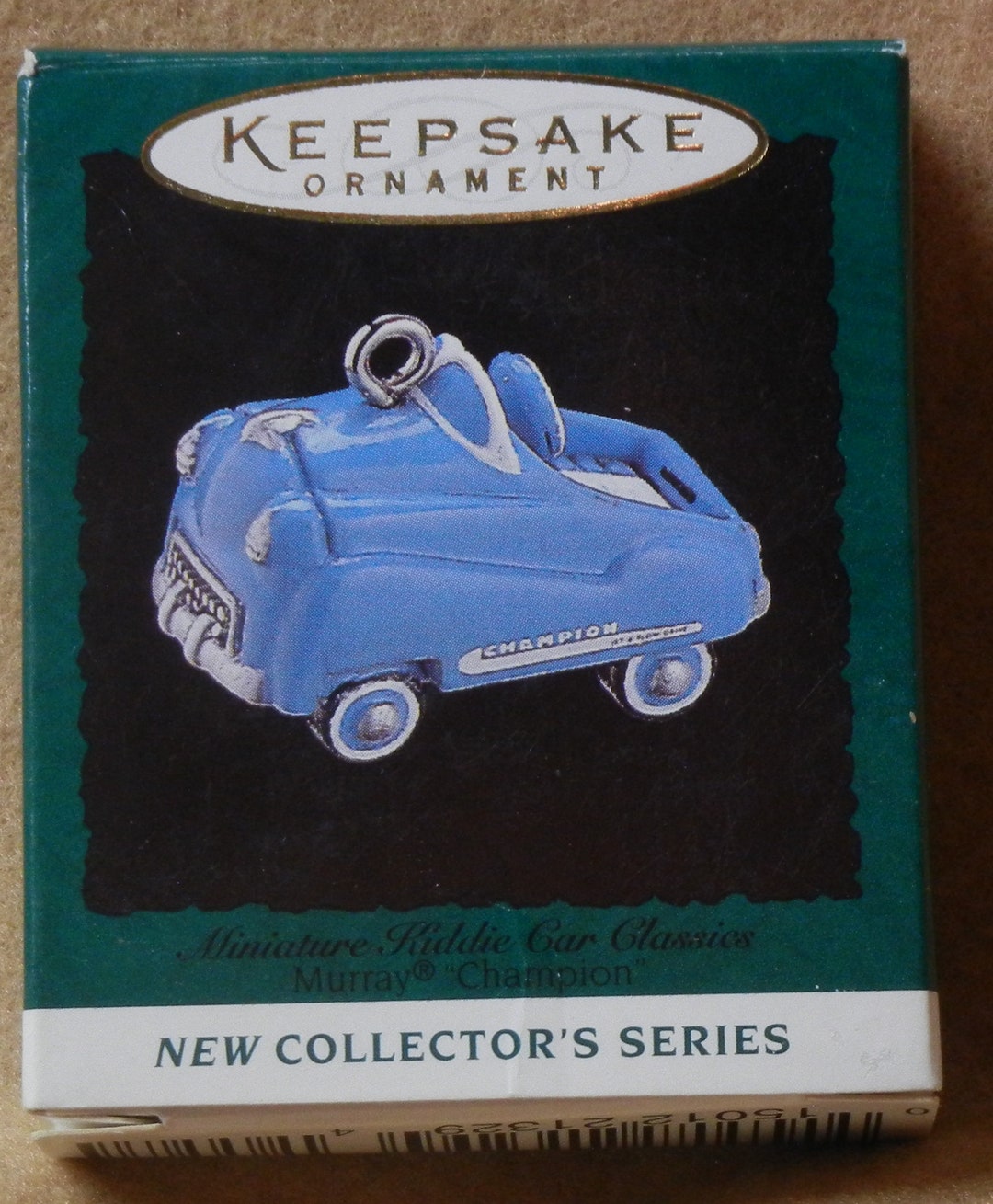 1995 Hallmark Ornament-mini Kiddie Car Classics - Murray Blue Champion ...