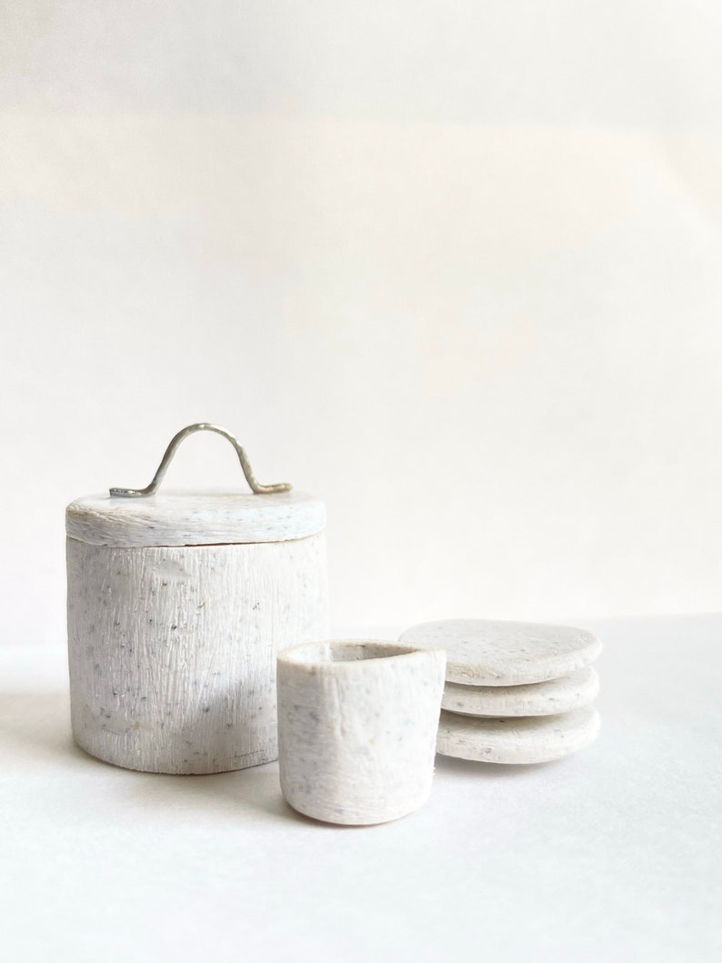 Miniature Granite Clay Kitchen Set - Etsy