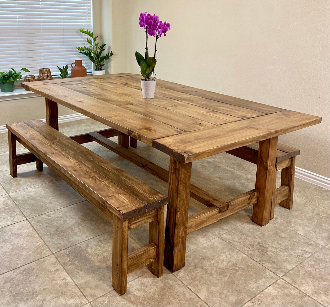 Farmhouse Table - Etsy