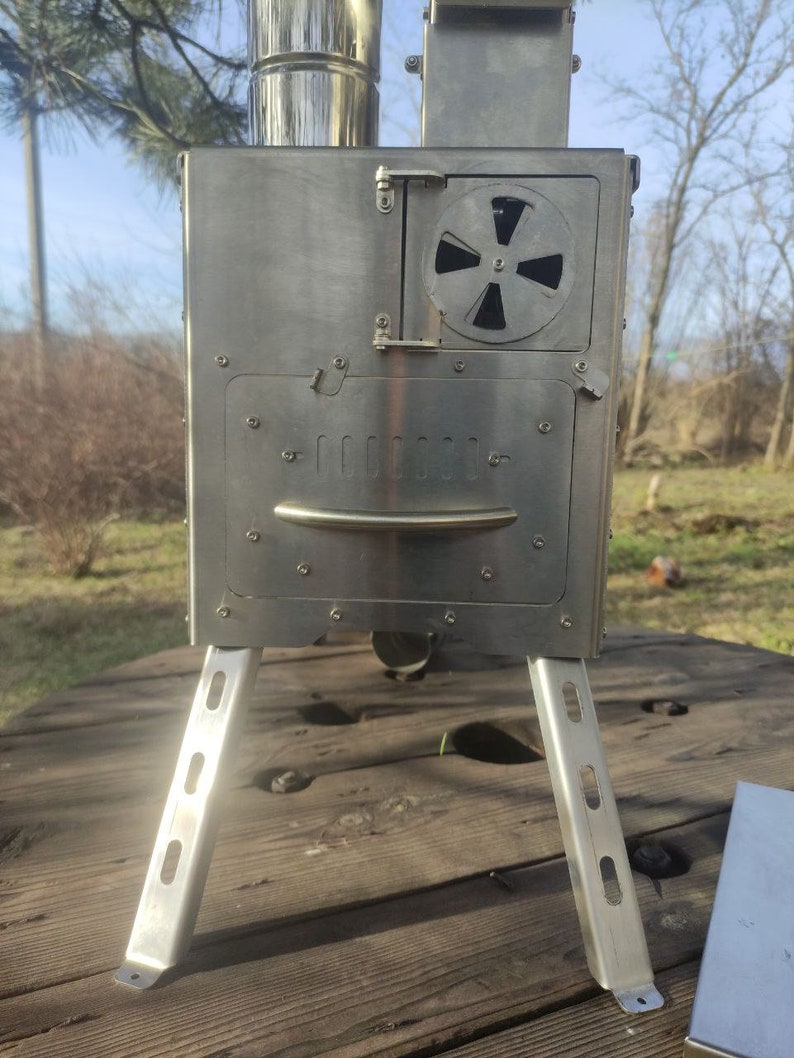 Custom Order Pellet Stove With 12 Liter Hopper for Camping, Tent, Small ...