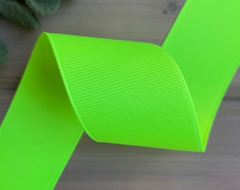 Lime Green Ribbon | Etsy