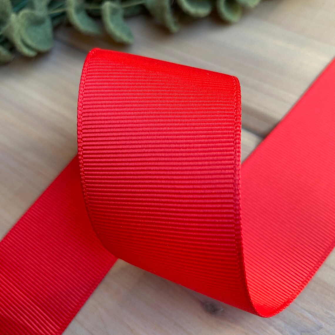 Red Grosgrain Ribbon 2.25 1.5 7/8 3/8 Ribbon Hair Bow - Etsy