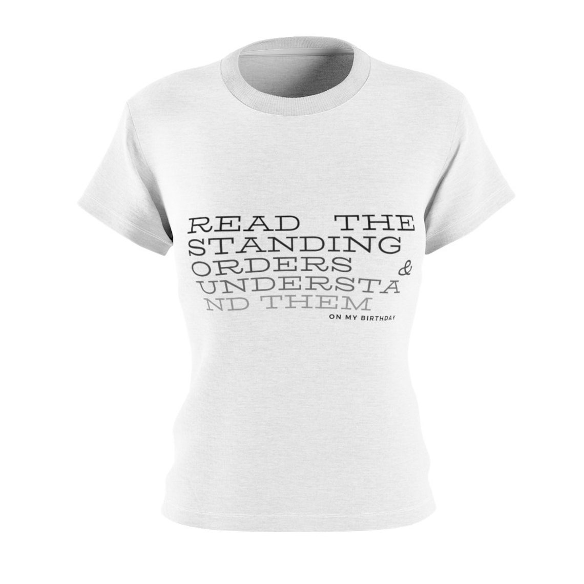 Read them and understand them shirt Read the standing orders | Etsy Read them and understand them shirt Read the standing orders | Etsy