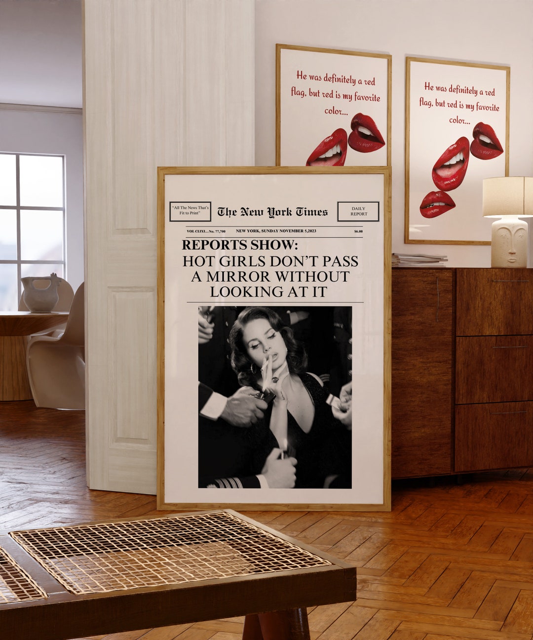 Newspaper Articles Digital Art, Typography in Posters, Quote Wall Art ...