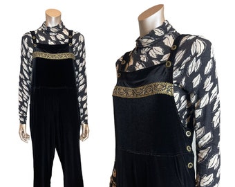 Velvet Overalls - Etsy