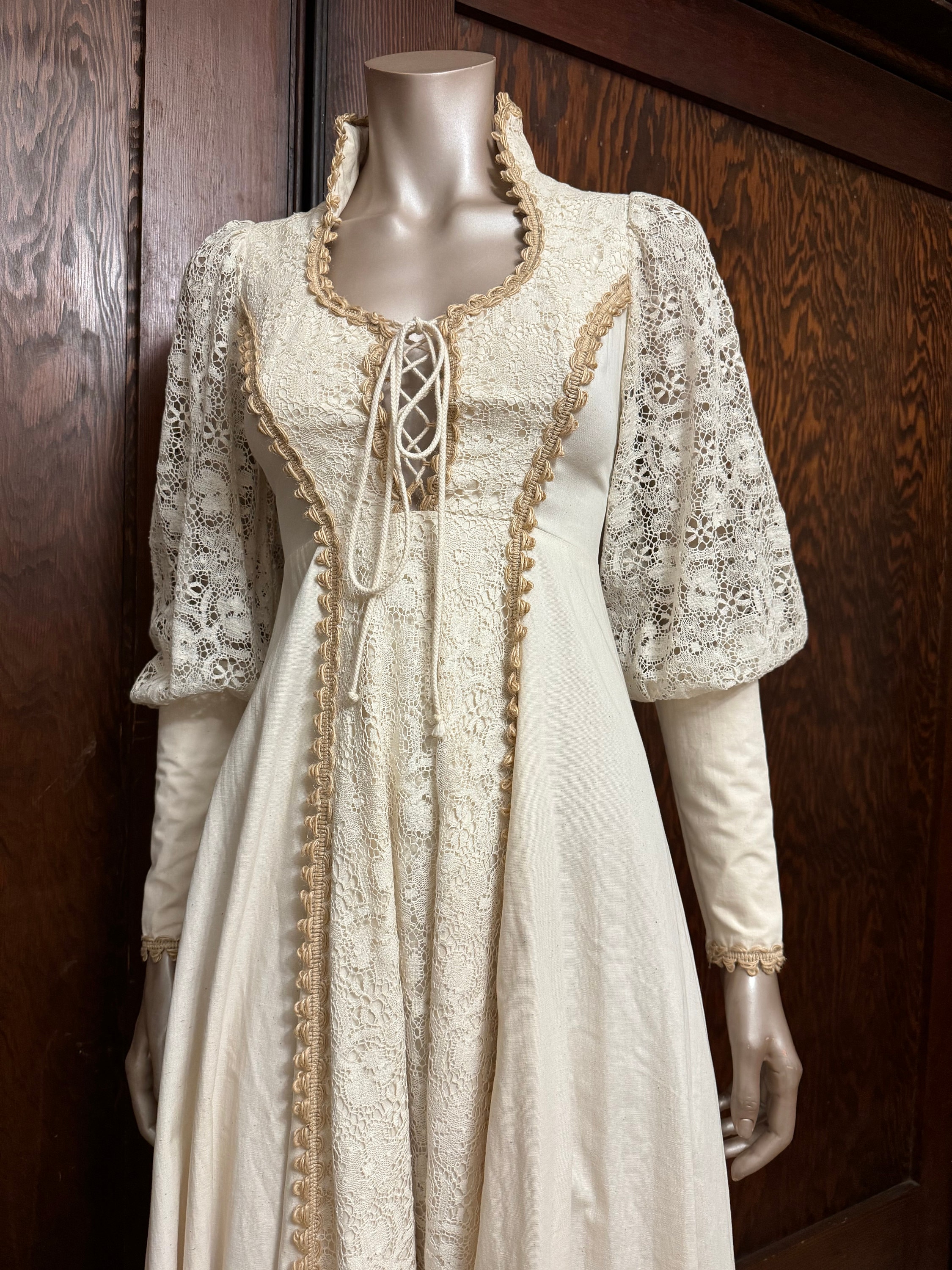 Vintage 1970s Renaissance Wedding Gunne Sax Dress - Etsy