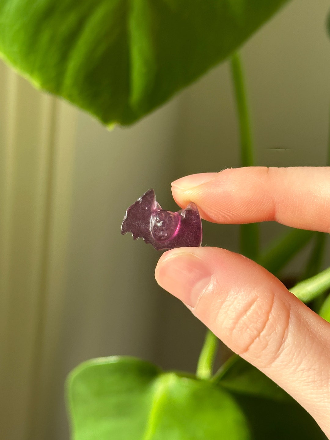 Cute Crystal Bat, Mini Fluorite Bat, Bat Crystal, Spooky Crystal ...