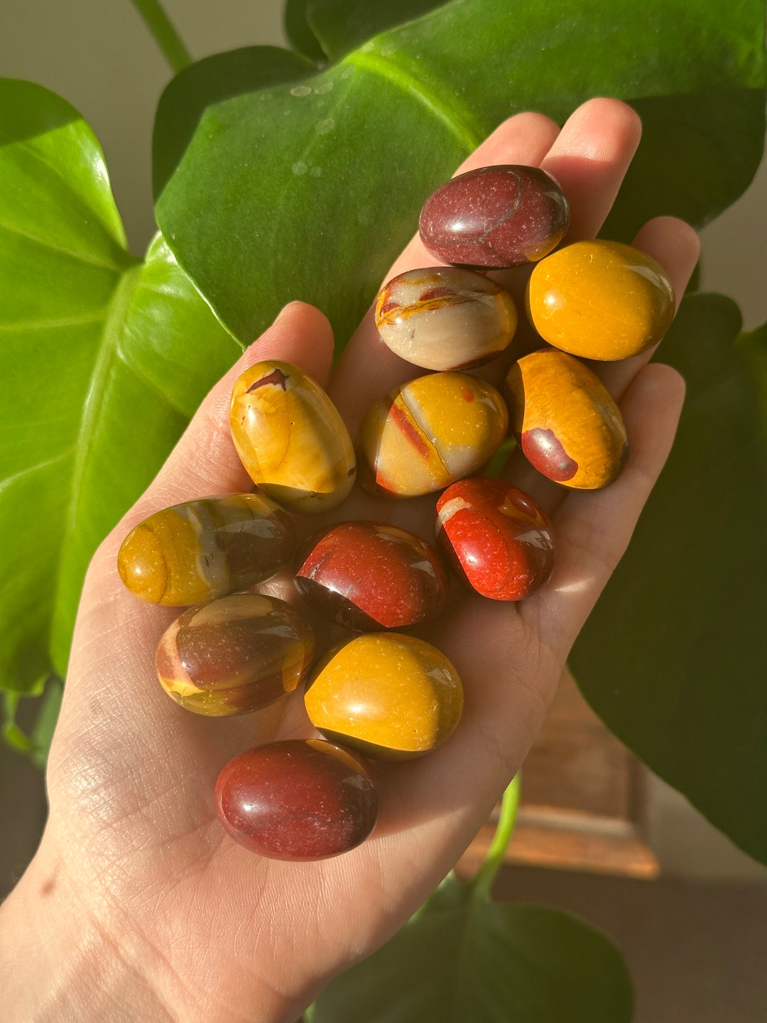 Mookaite Tumble Stones | Grounding & Confidence Crystal | Australian ...