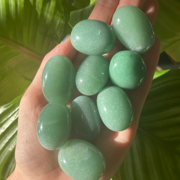 Green Tumbled Glass - Etsy