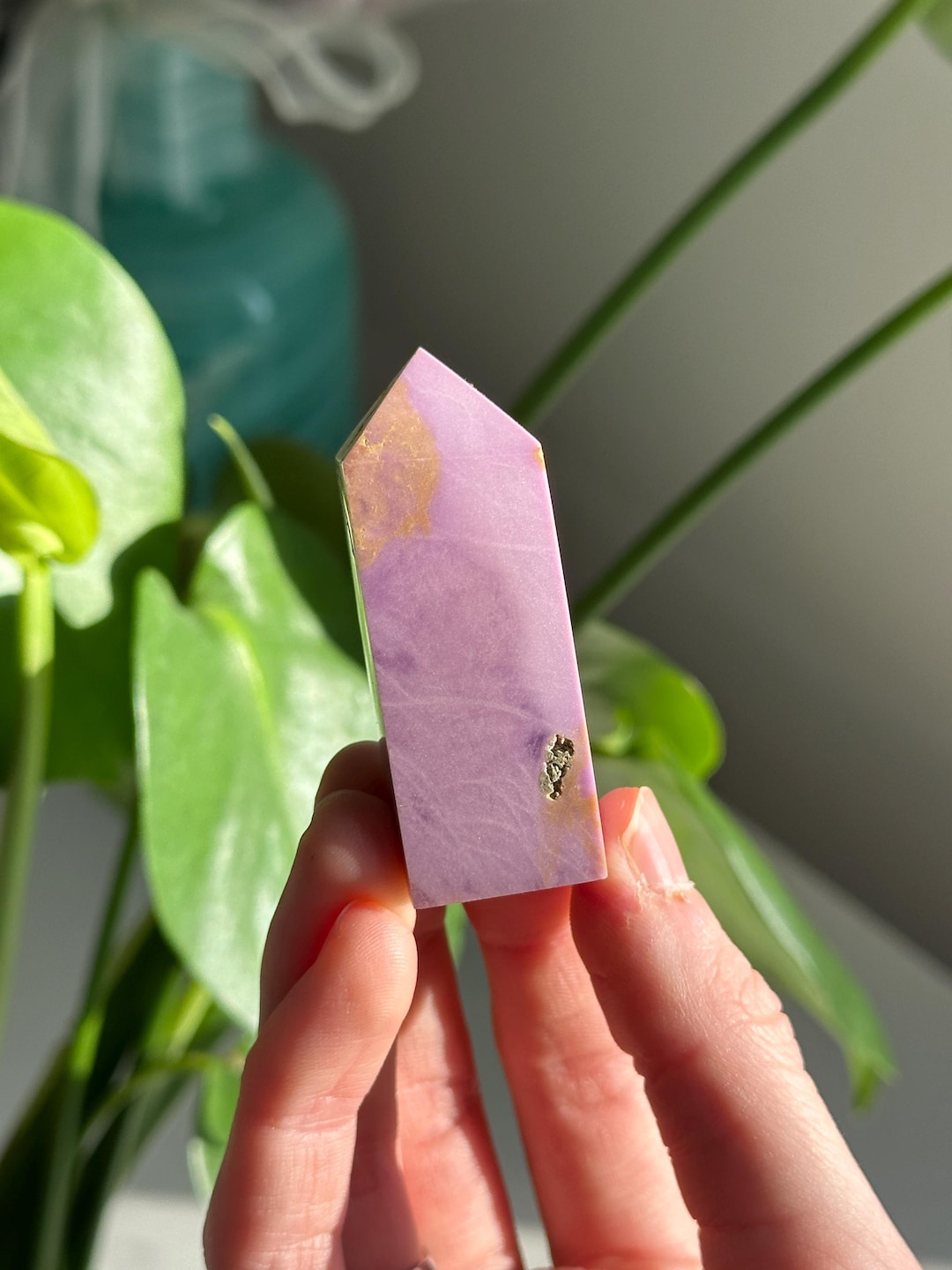 Crystal Phosphosiderite Tower, High Quality, AAA Grade, Rare Unique Crystal Piece, Crystal ...