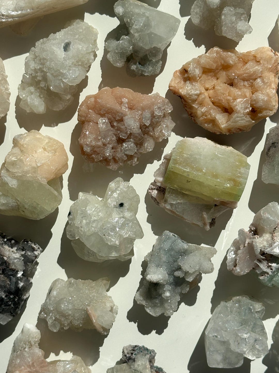 Crystal Zeolite Clusters, Crystal Specimen, Raw Crystals, High Quality ...