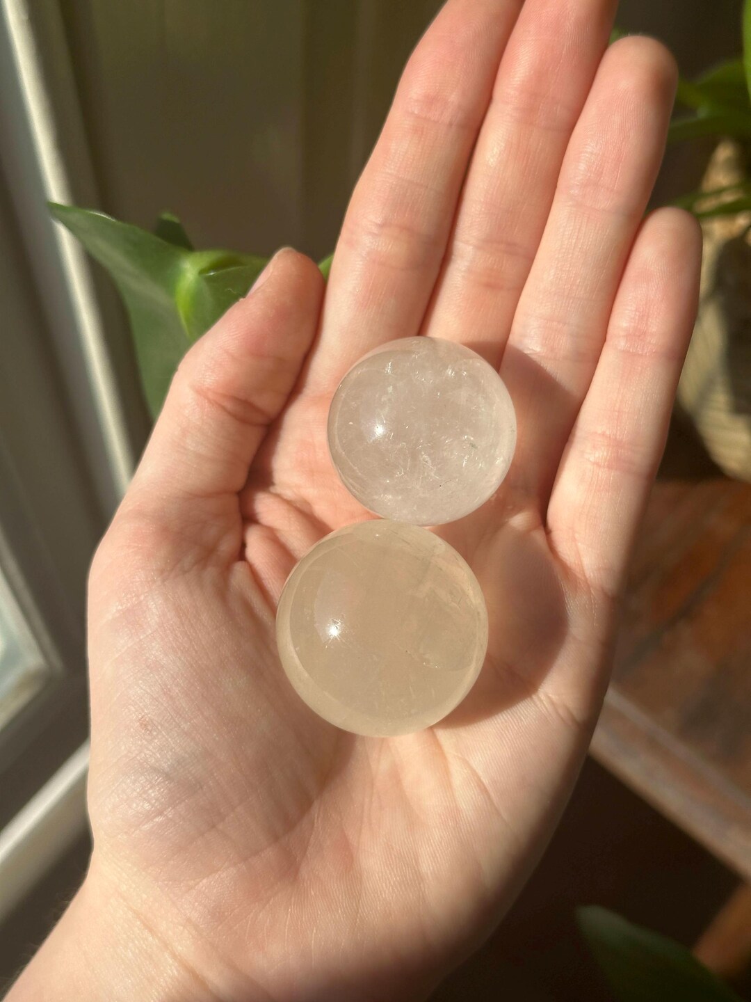 Optical Calcite Crystal Sphere | Choose A or B | Clear Energy Amplifier ...