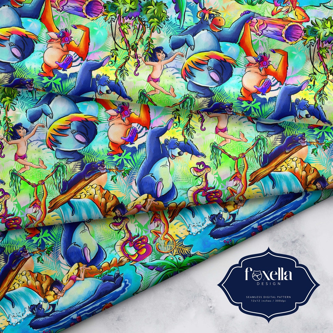 Digital Papers Seamless Patterns - Etsy