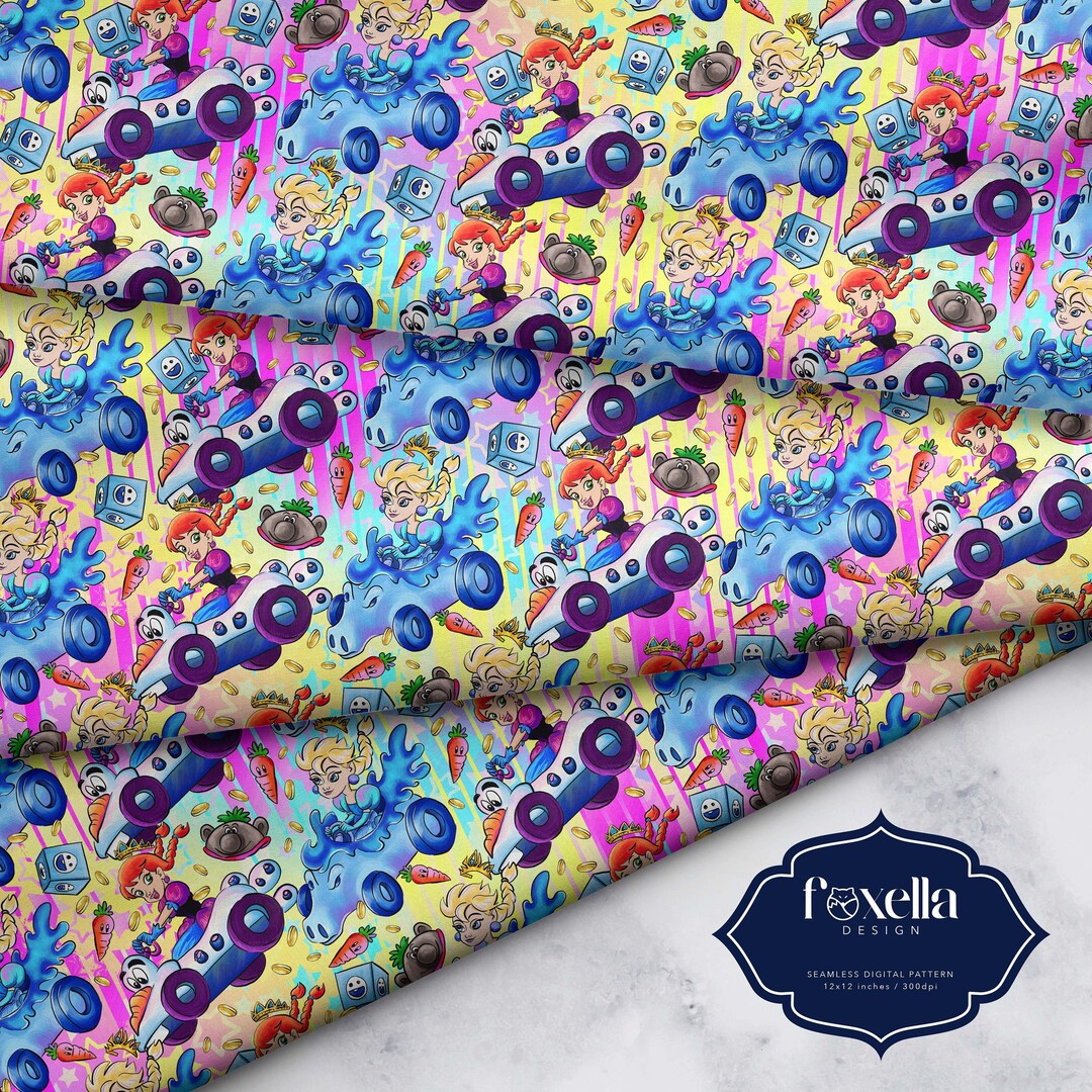 Digital Papers Seamless Patterns - Etsy