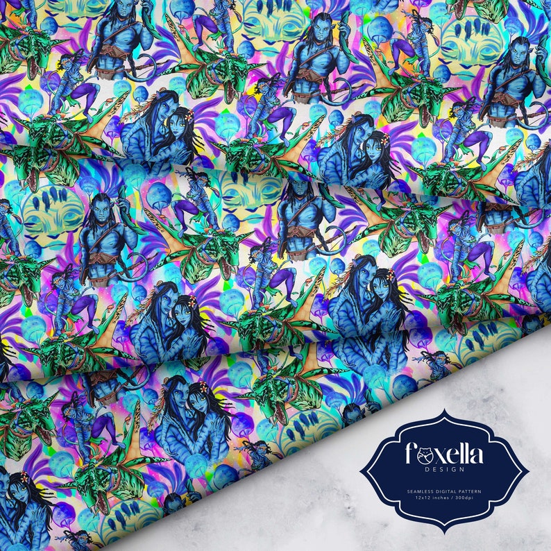 Digital Papers Seamless Patterns - Etsy