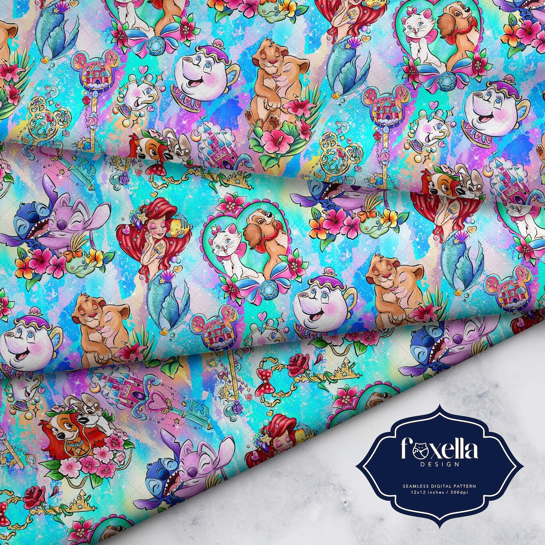 Digital Papers Seamless Patterns - Etsy